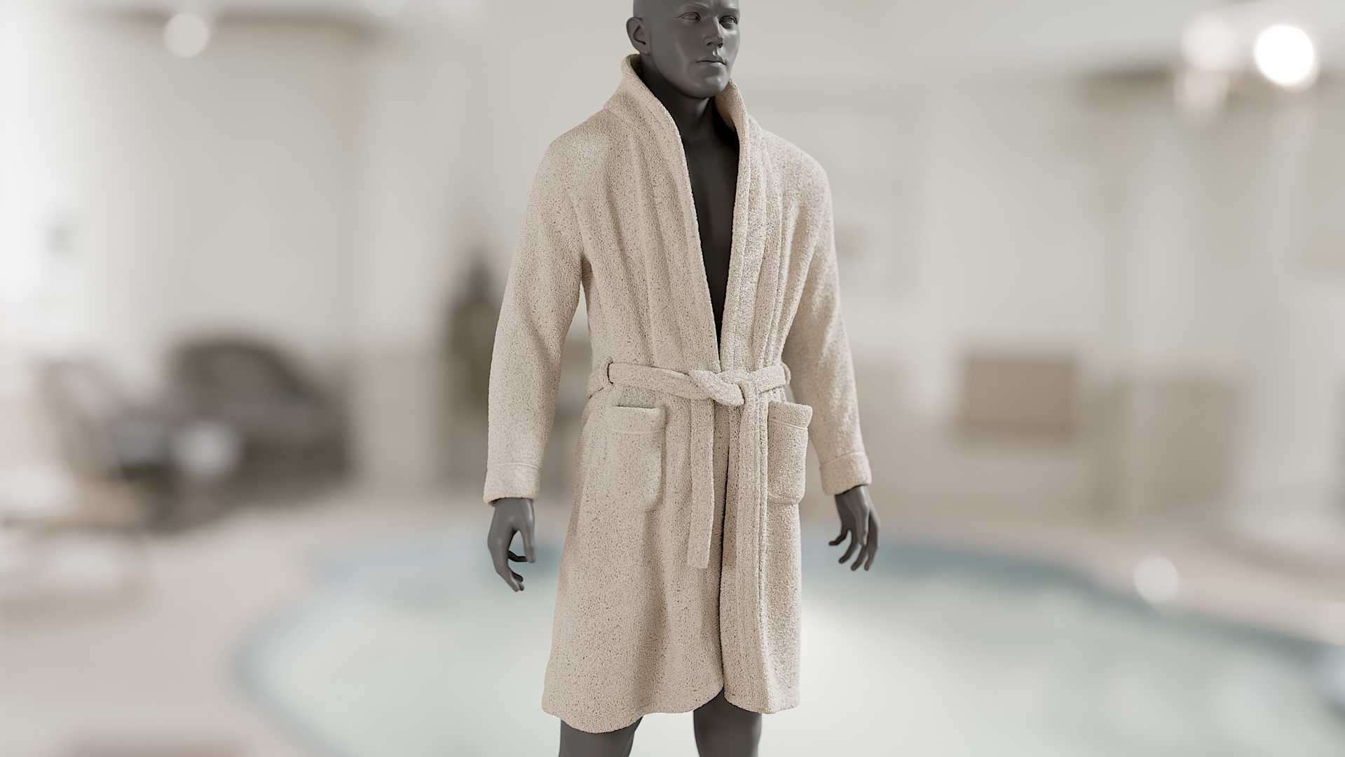 3D Bathrobe Collection - TurboSquid 1885401