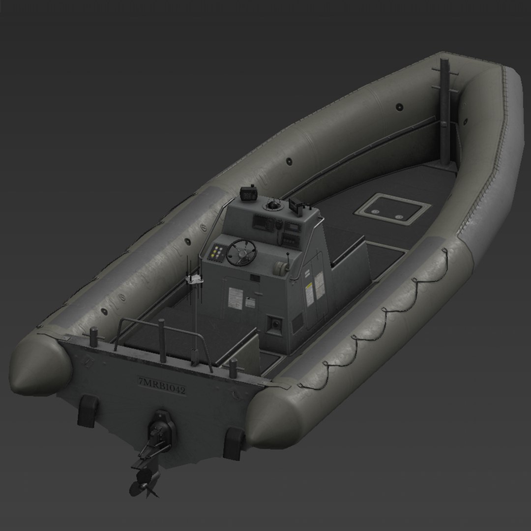3D Model Vessel Rib Ship - TurboSquid 1478103