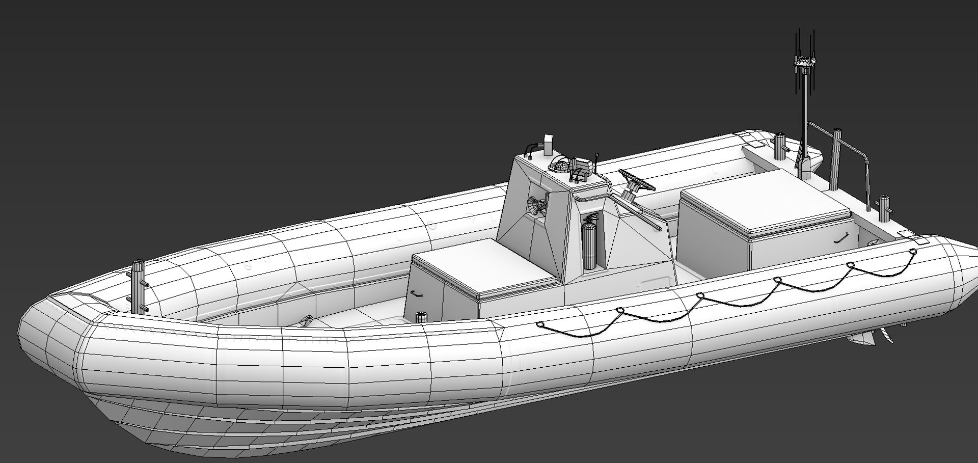 3D Model Vessel Rib Ship - TurboSquid 1478103