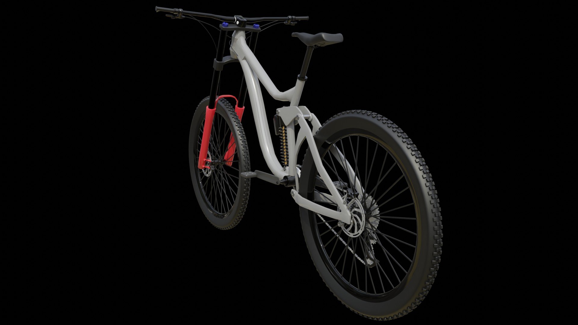 3D Mountain Bike MTB Bicycle Downhill - TurboSquid 2079404
