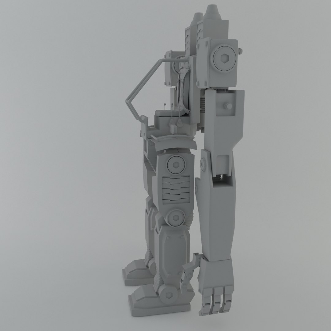 3D Machine Robo - TurboSquid 1222582