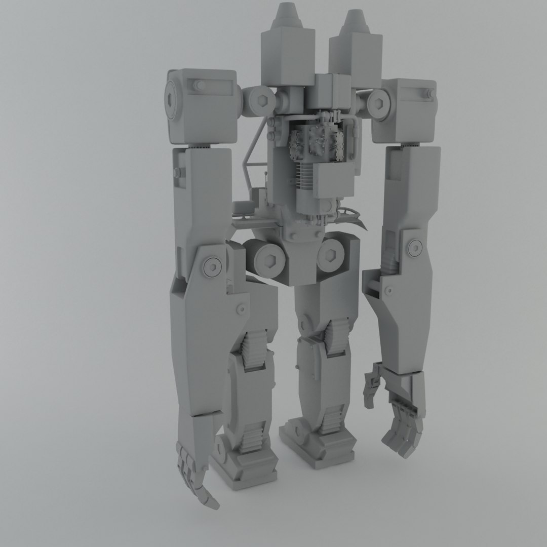 3D Machine Robo - TurboSquid 1222582