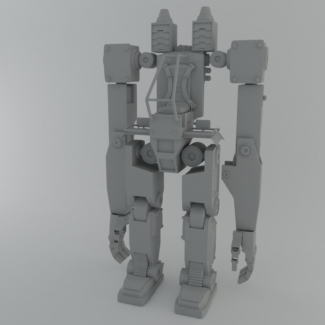 3D Machine Robo - TurboSquid 1222582