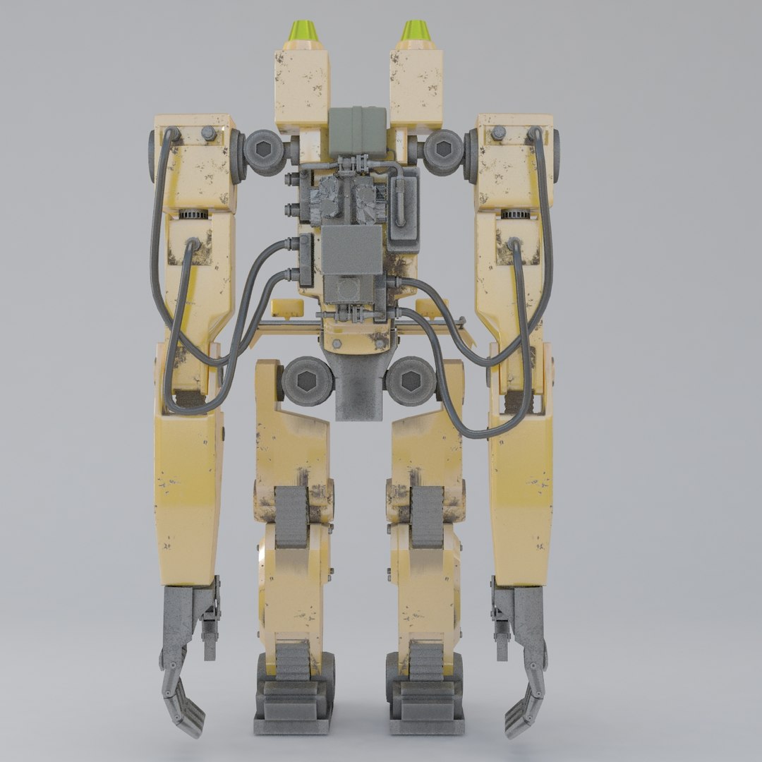 3D Machine Robo - TurboSquid 1222582