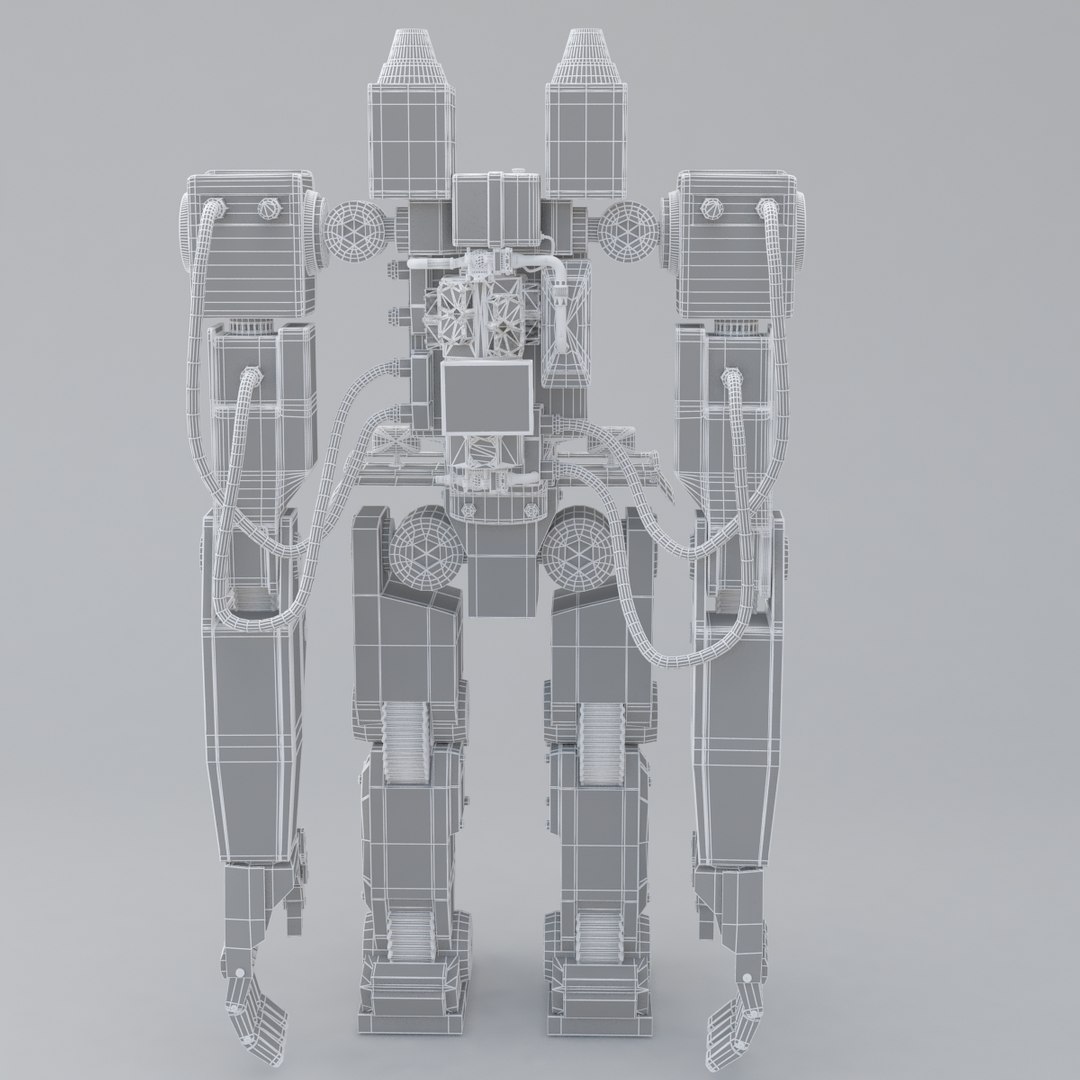 3D Machine Robo - TurboSquid 1222582