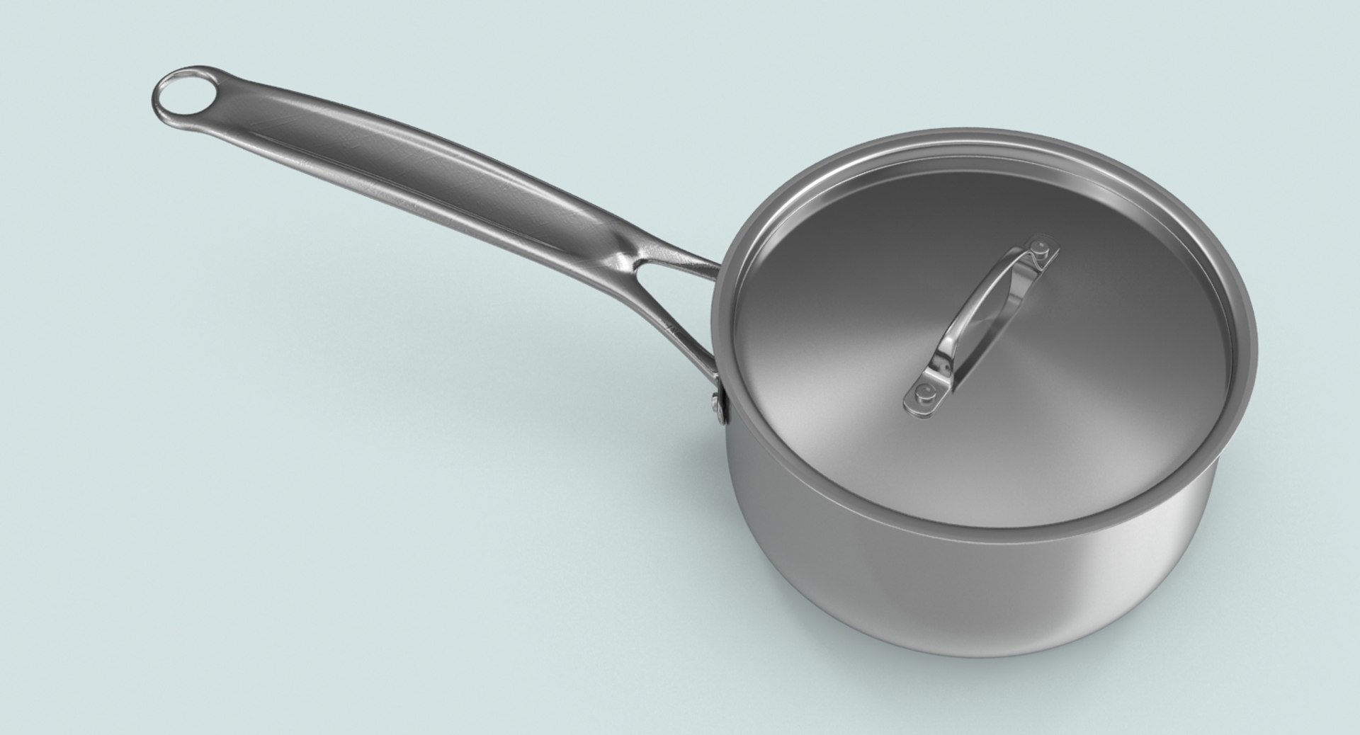 stainless steel medium sauce 3d max