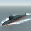 3d Jin Type094 Submarine Ssbn