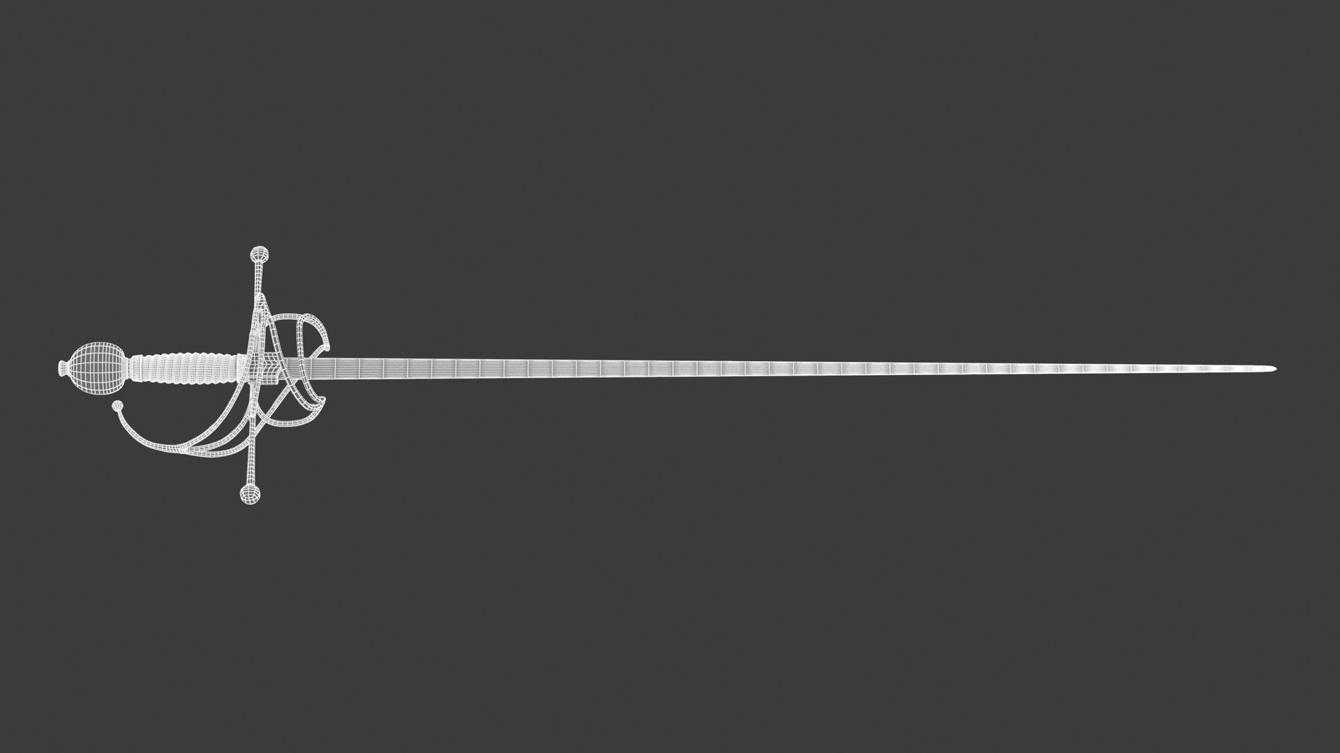 3D Rapier model - TurboSquid 1806133