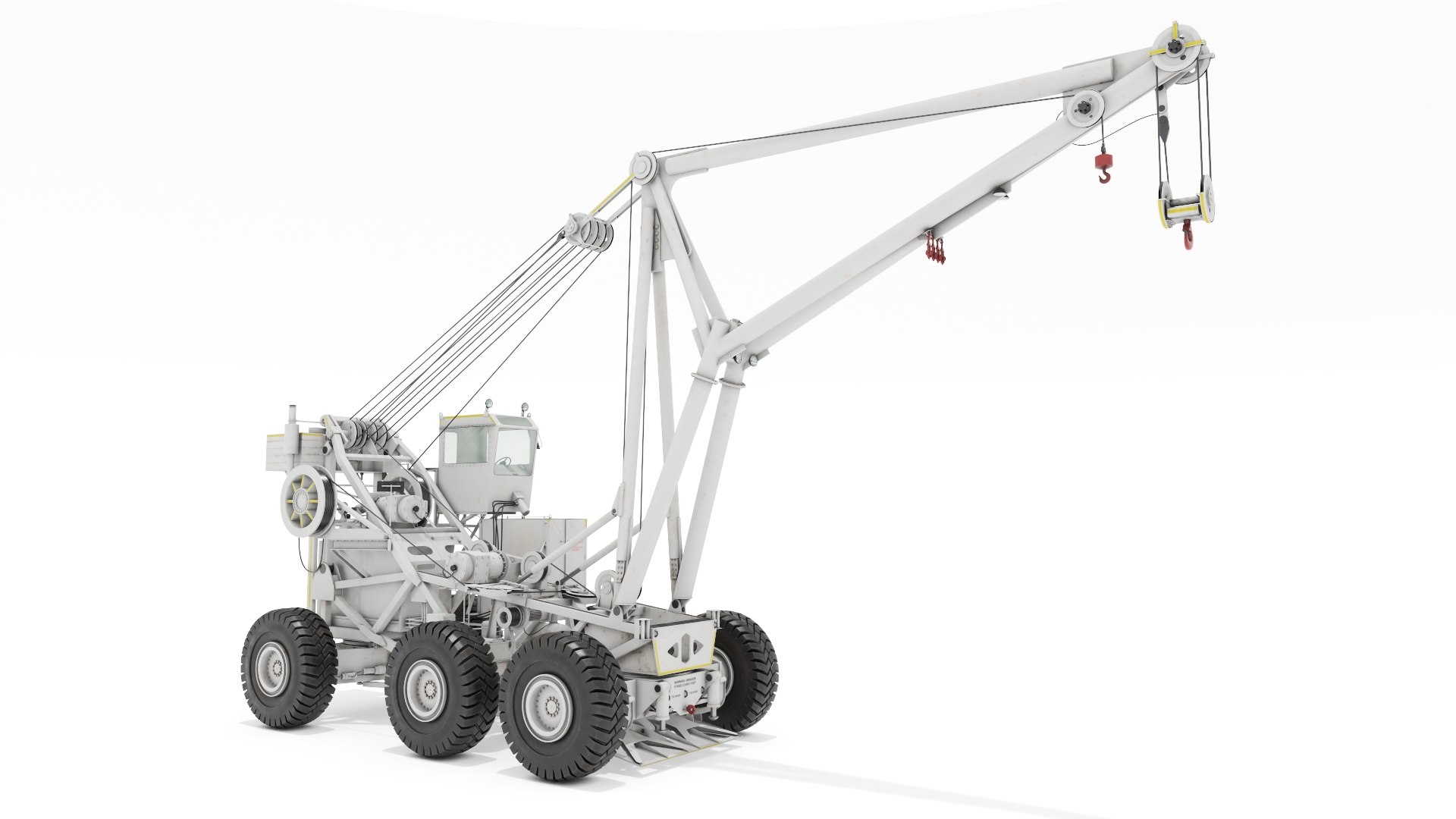 Flight Deck Crane Tilly 3D Model - TurboSquid 2384114