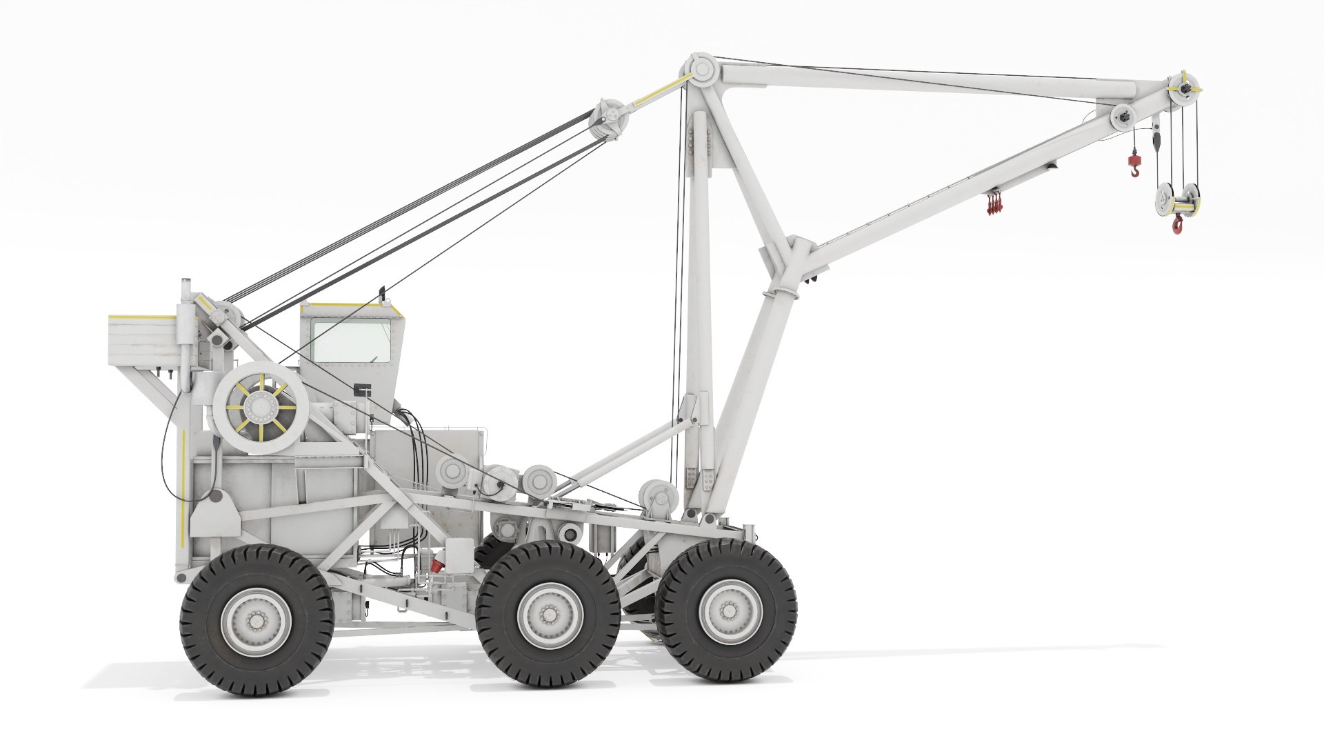 Flight Deck Crane Tilly 3D Model - TurboSquid 2384114