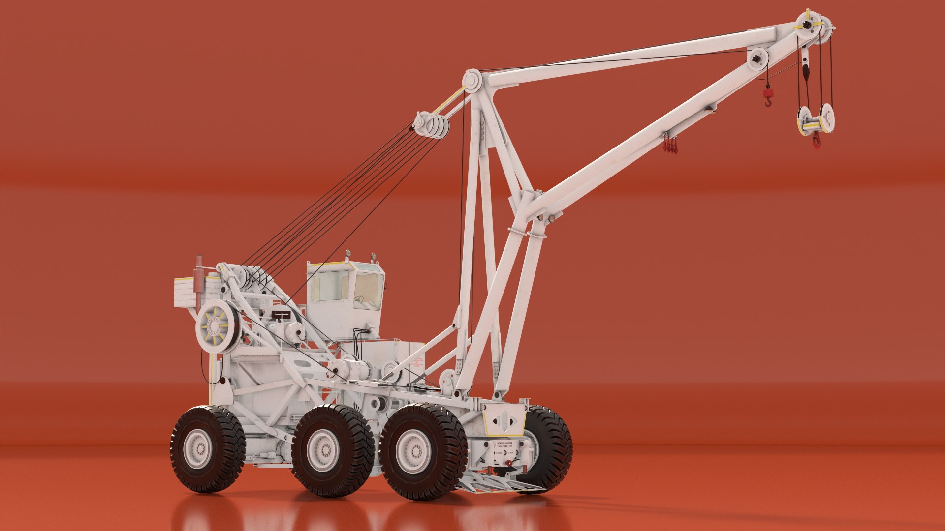 Flight Deck Crane Tilly 3D Model - TurboSquid 2384114