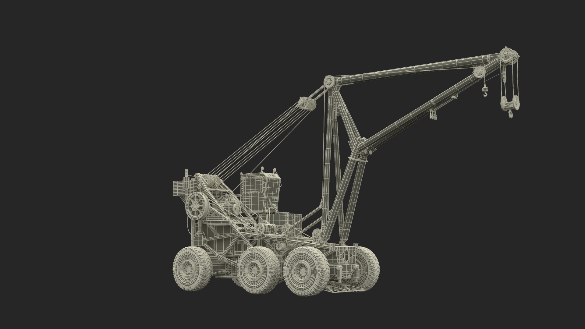 Flight Deck Crane Tilly 3D Model - TurboSquid 2384114