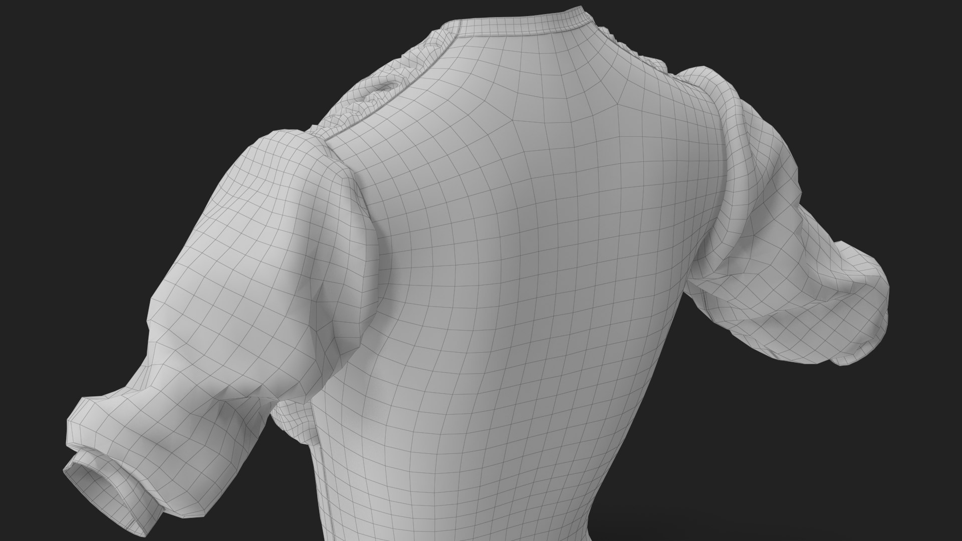 3D Model Blouse 6 - TurboSquid 2124490