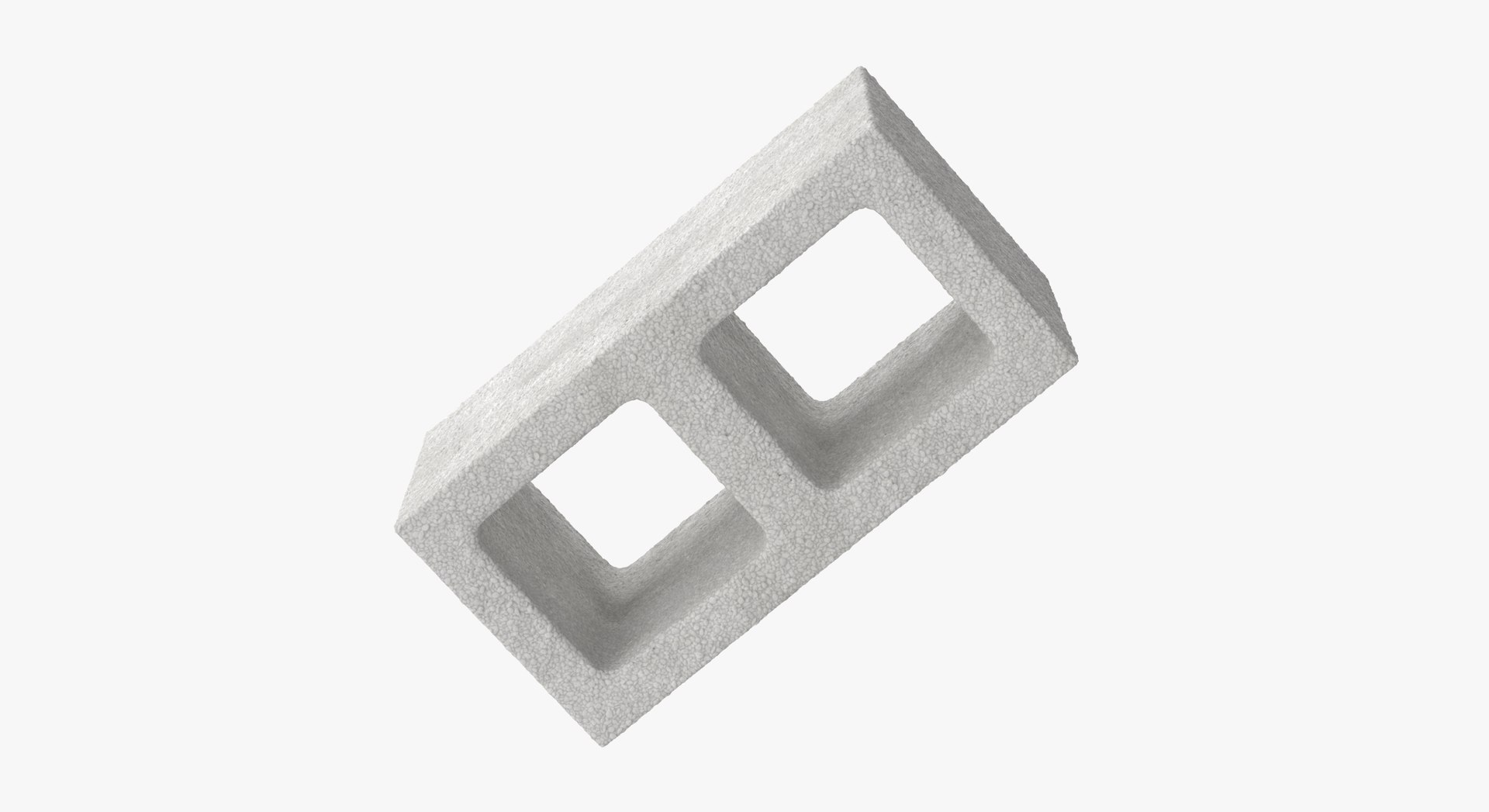 3d Model Cinder Blocks