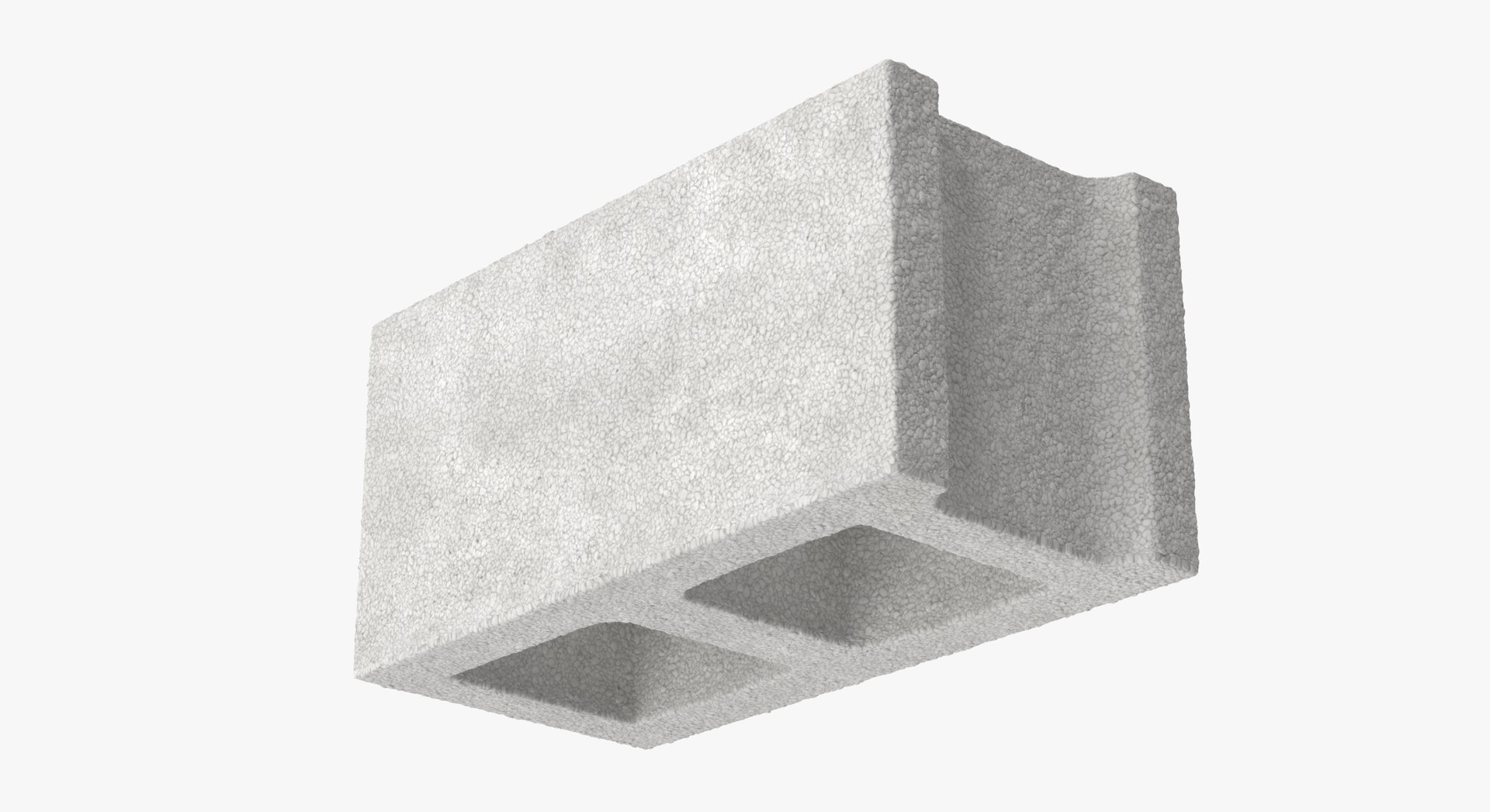 3d Model Cinder Blocks