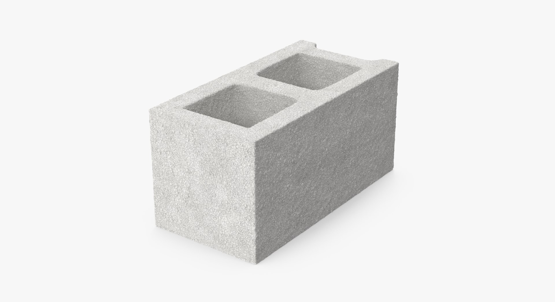 3d Model Cinder Blocks