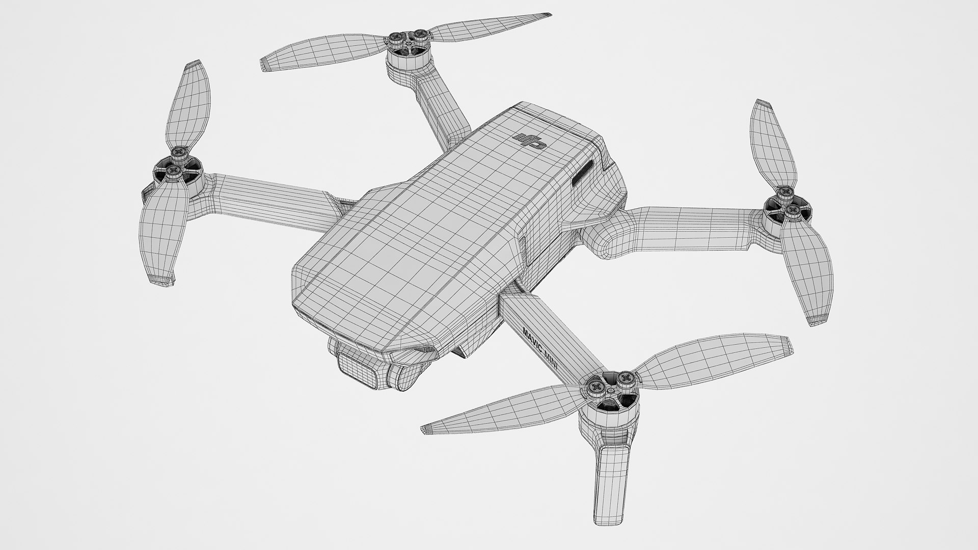 Dji Mavic Mini 3D Model - TurboSquid 1523837