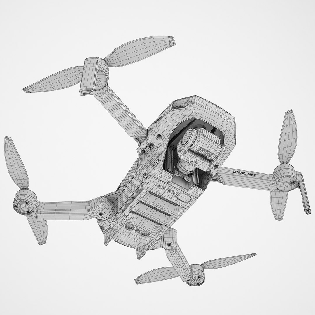 Dji Mavic Mini 3D Model - TurboSquid 1523837