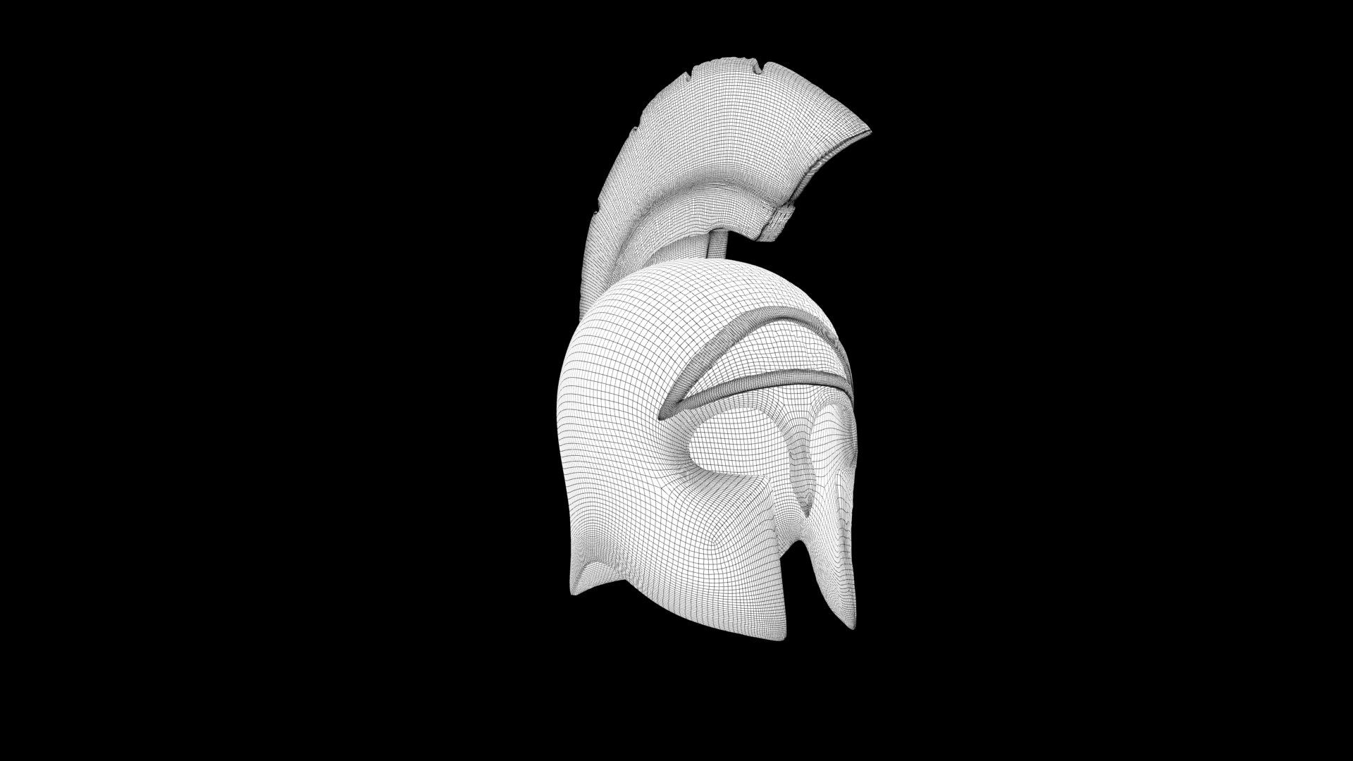 3D Helmet Athena Model - TurboSquid 1667718