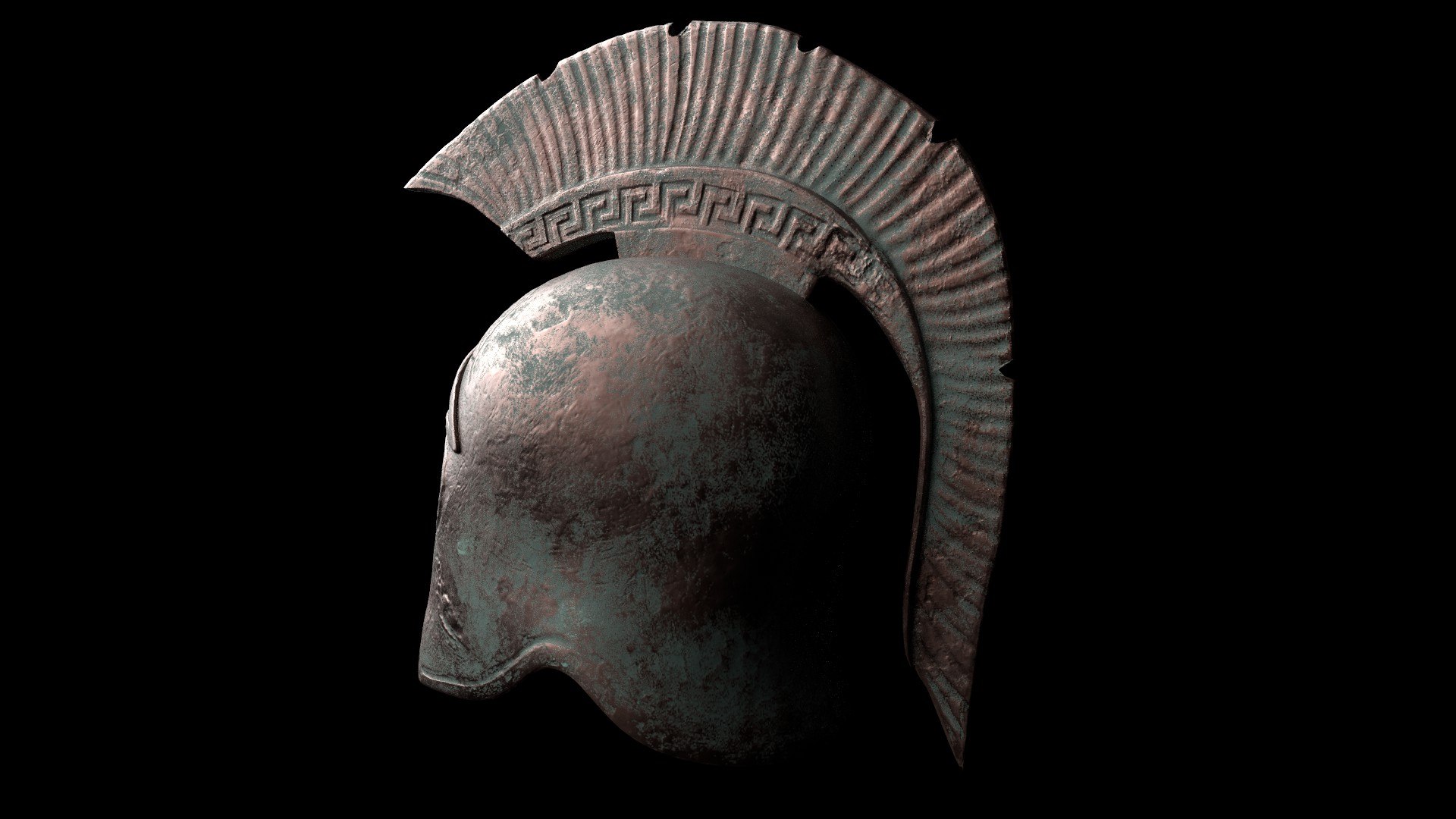 3D Helmet Athena Model - TurboSquid 1667718
