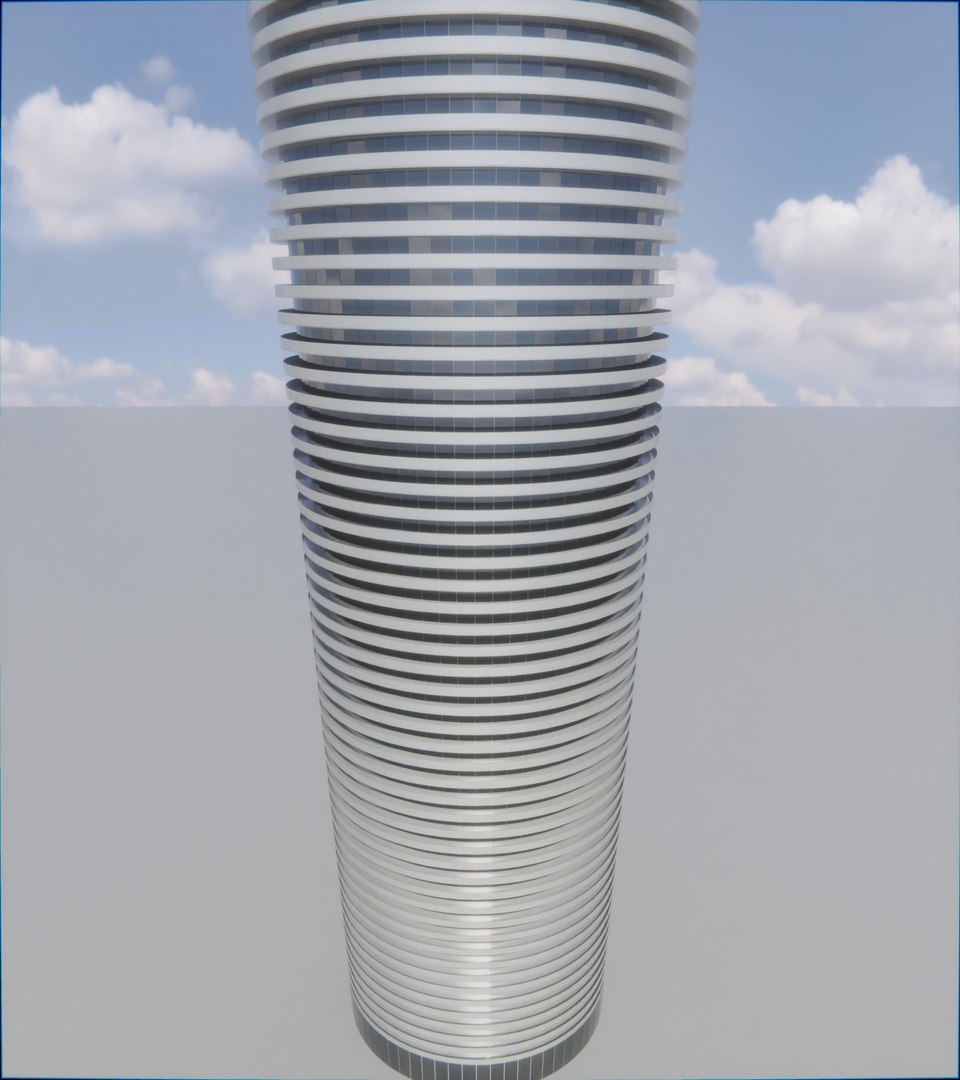 Parametric Building 1b4 3D Model - TurboSquid 2391313