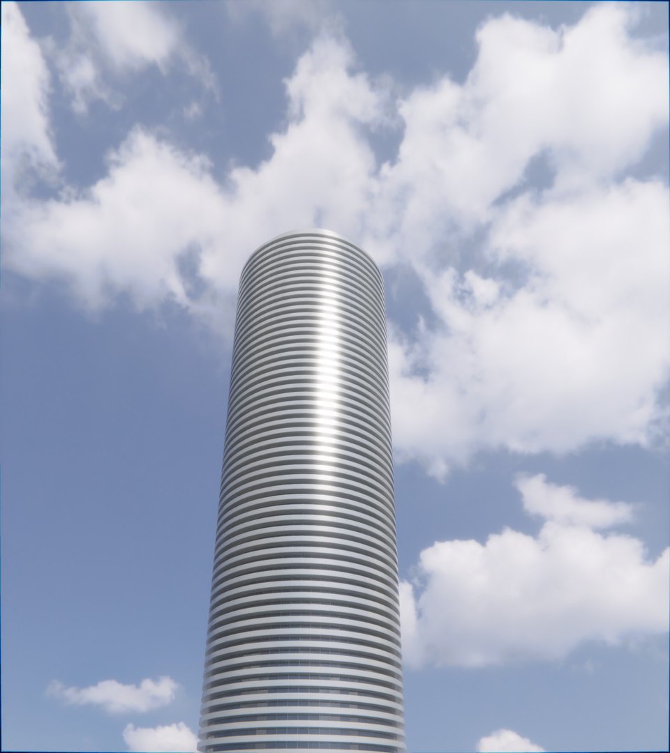 Parametric Building 1b4 3D Model - TurboSquid 2391313