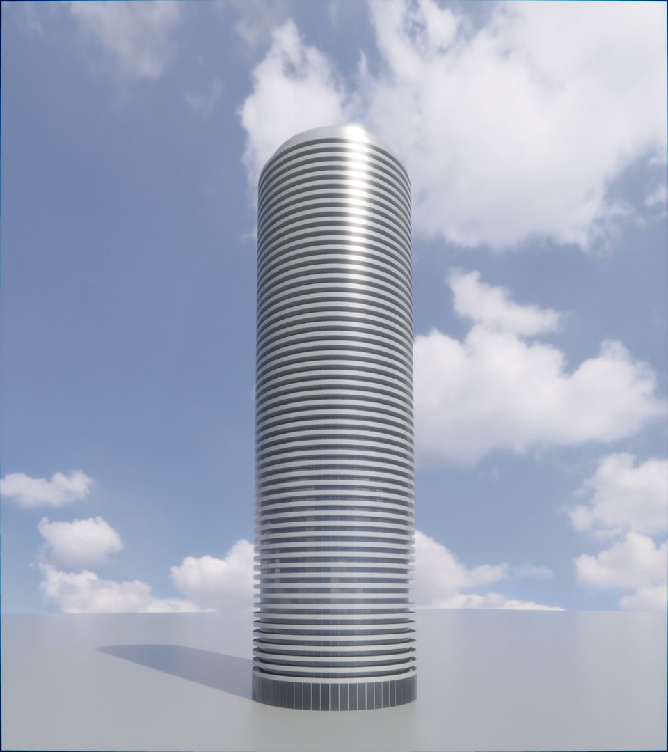 Parametric Building 1b4 3D Model - TurboSquid 2391313