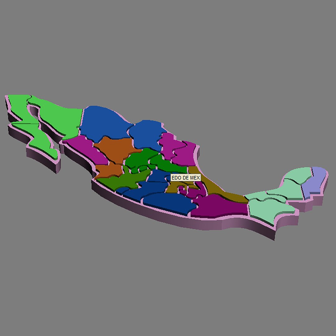 3d model mexico 2010