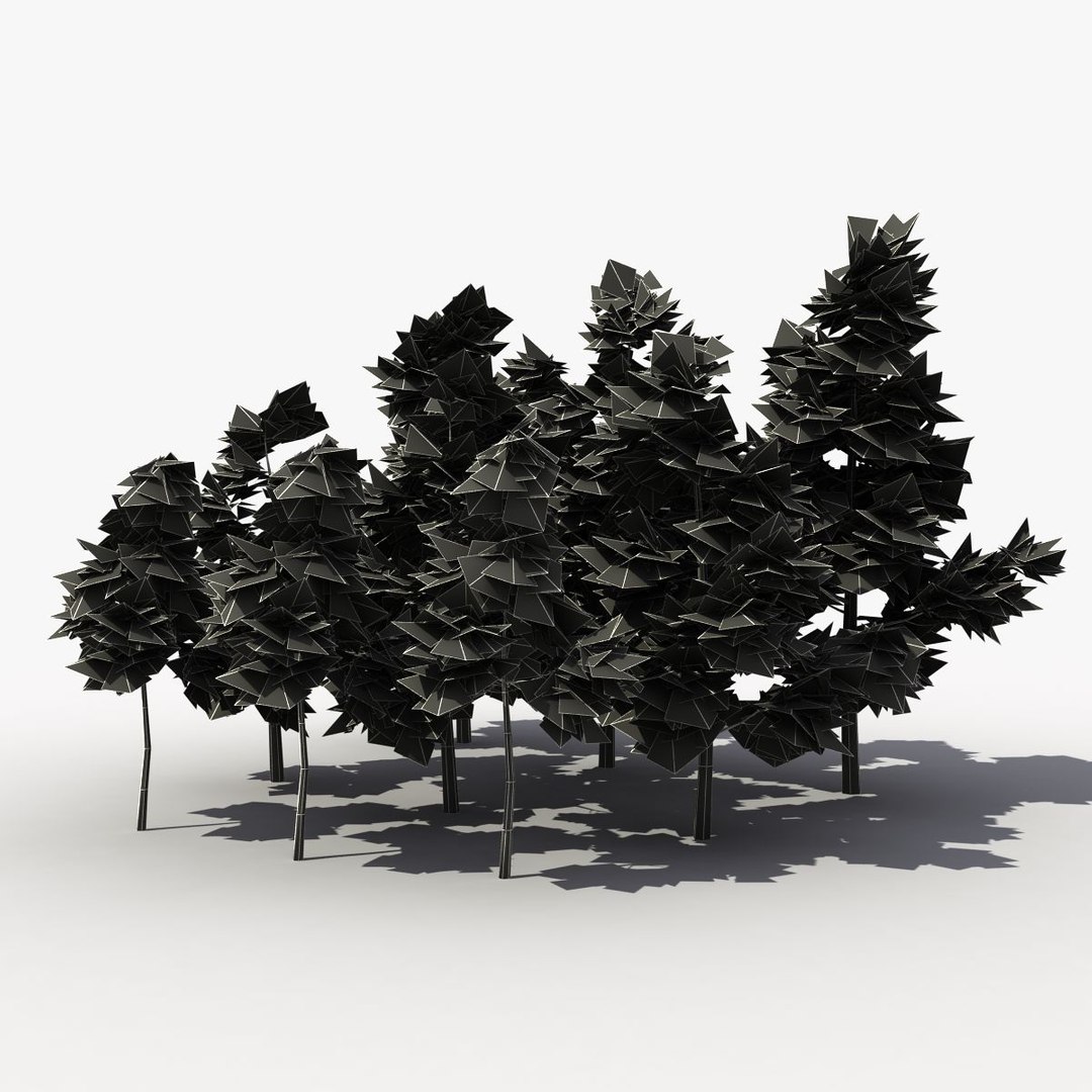 3d Modelled Tree Model