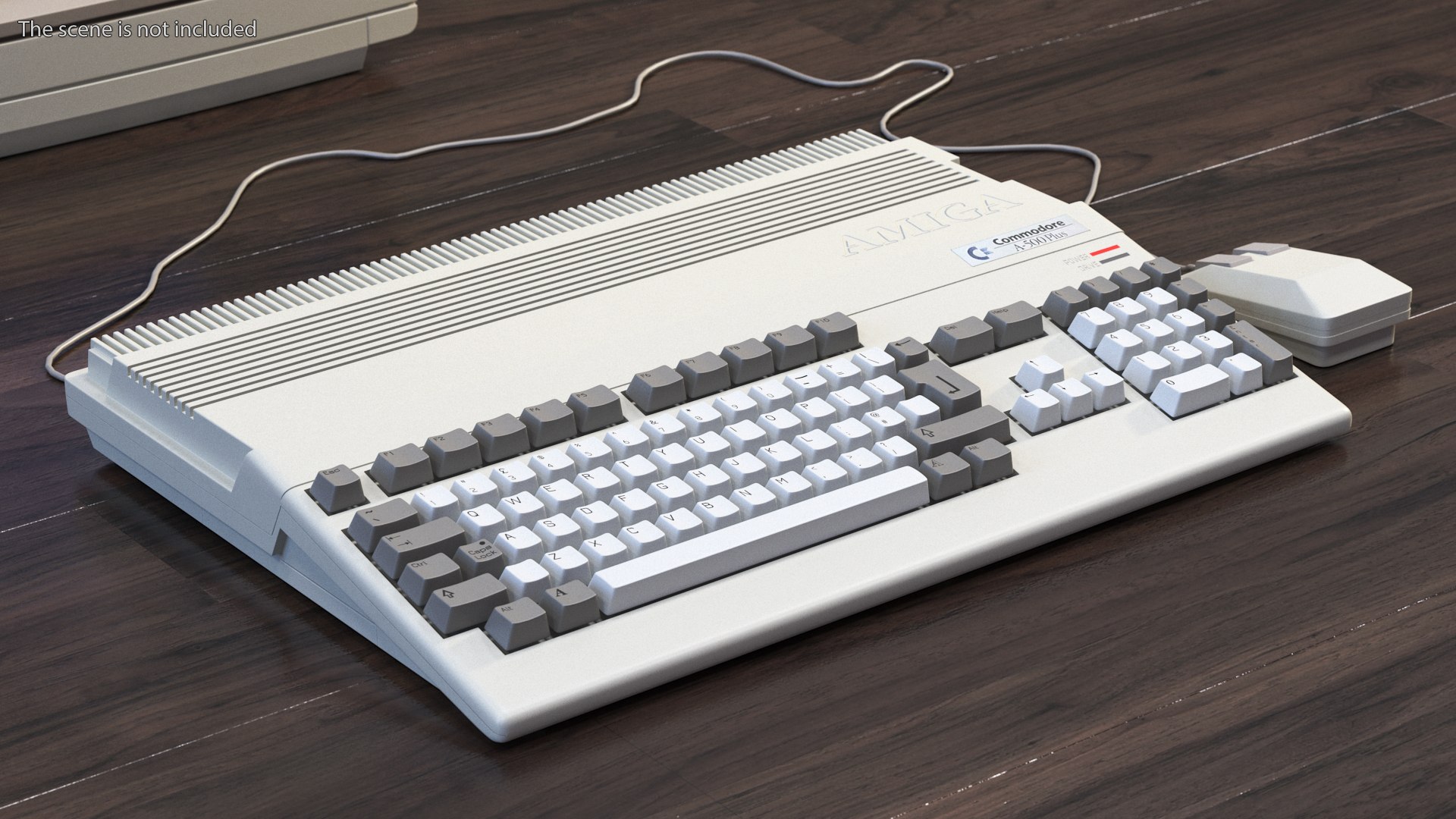 3D Home Computer Commodore Amiga 500 Keyboard - TurboSquid 2062040