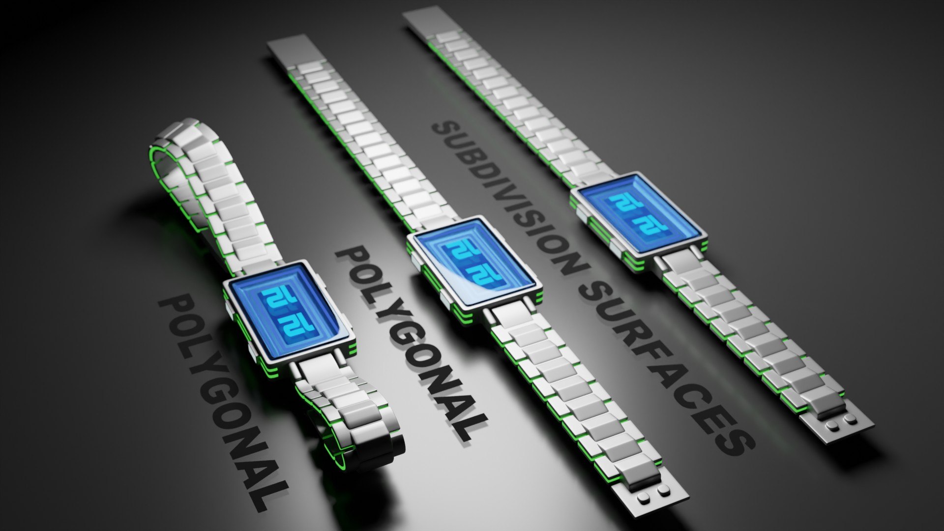 3D Designer Ladies Watch - Non Brand - TurboSquid 1972497