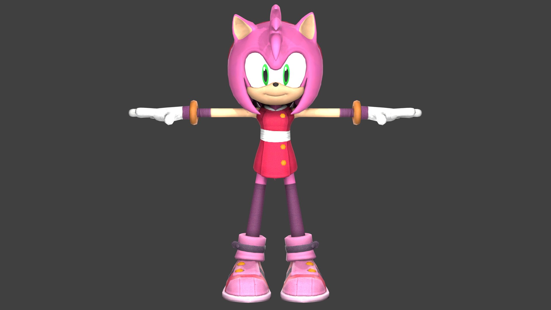 AMY PBR RIGGED 3D - TurboSquid 1724687