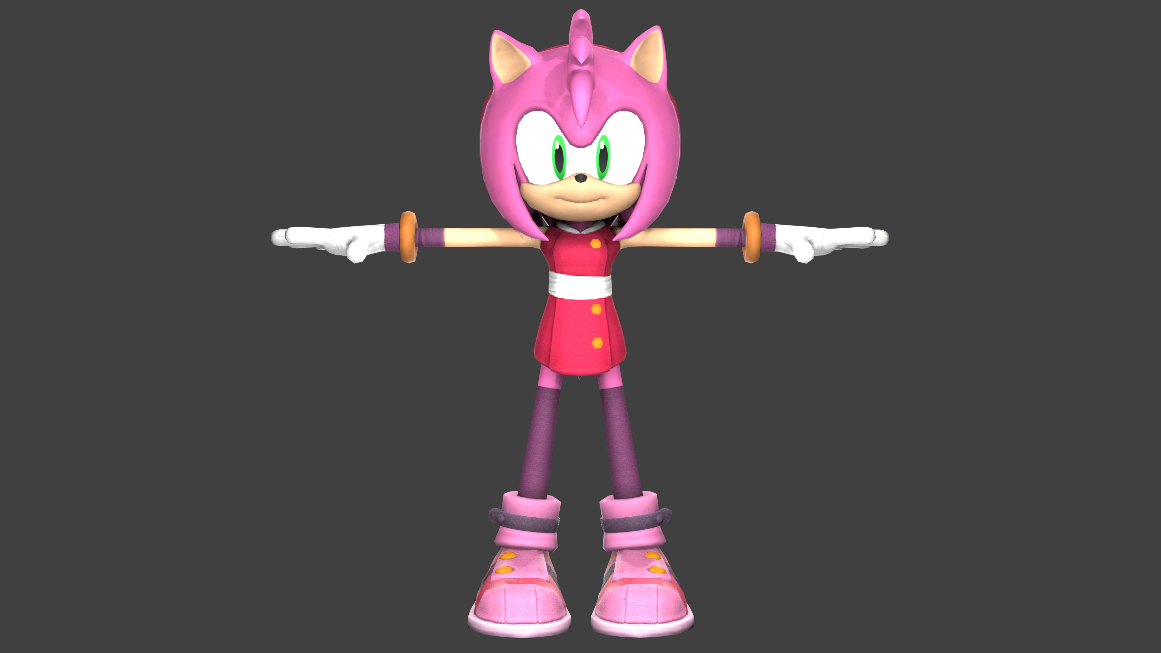 AMY PBR RIGGED 3D - TurboSquid 1724687