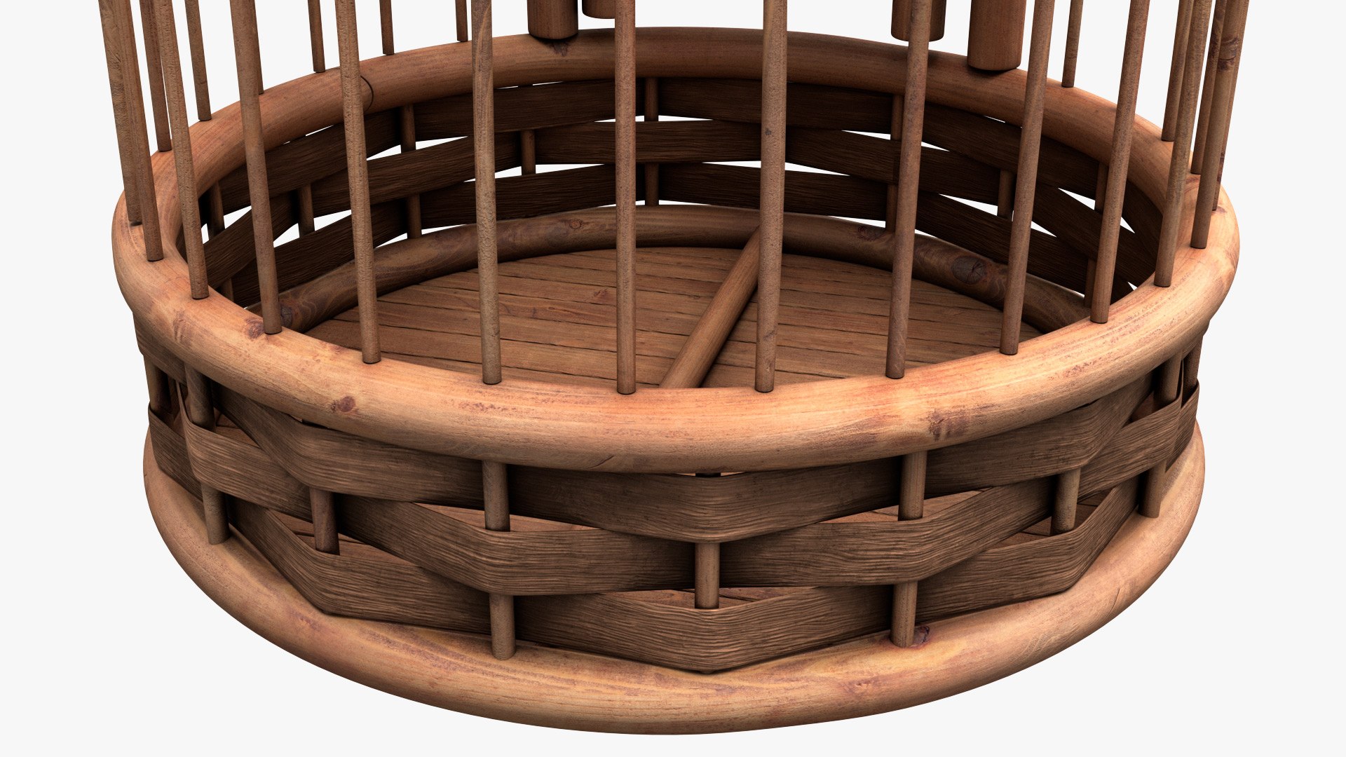 Wooden Cage 8K PBR Textures 3D Model - TurboSquid 1989119