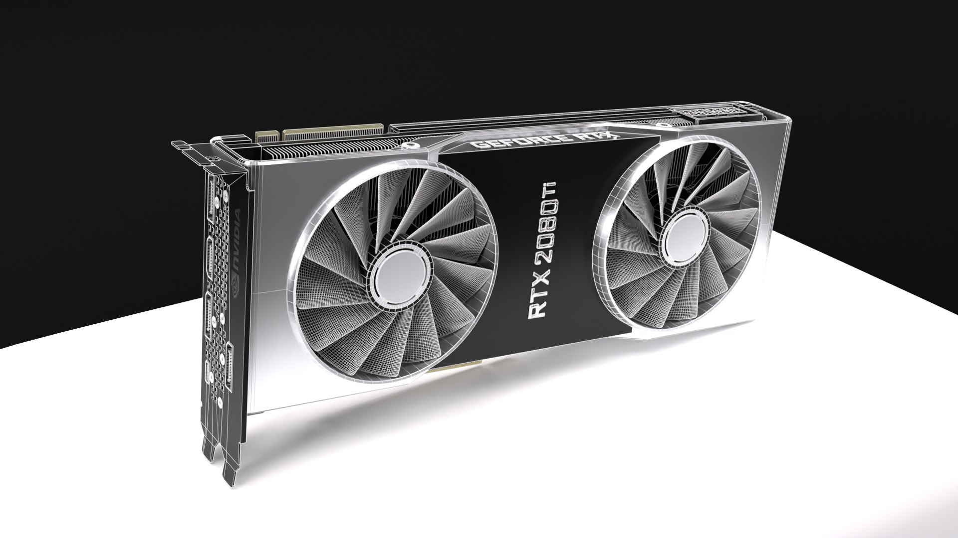 3D Nvidia GeForce RTX 2080 Ti FEseparated Model - TurboSquid 1997626