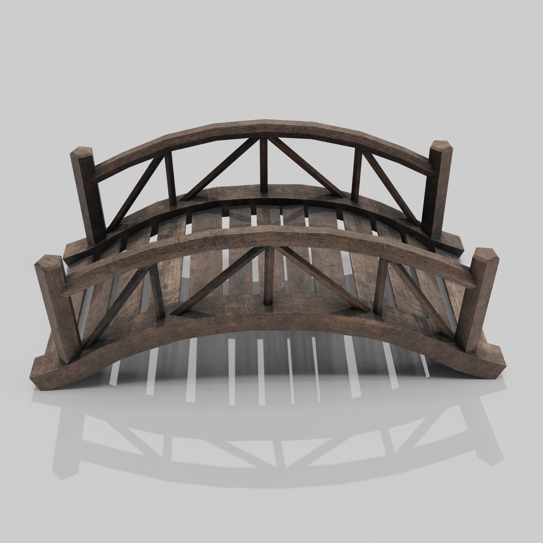 3D Model Low Poly Bridge 24Pack - TurboSquid 2088172