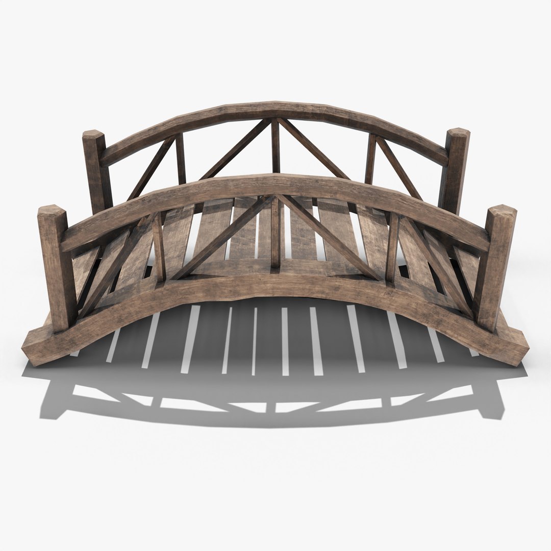3D Model Low Poly Bridge 24Pack - TurboSquid 2088172