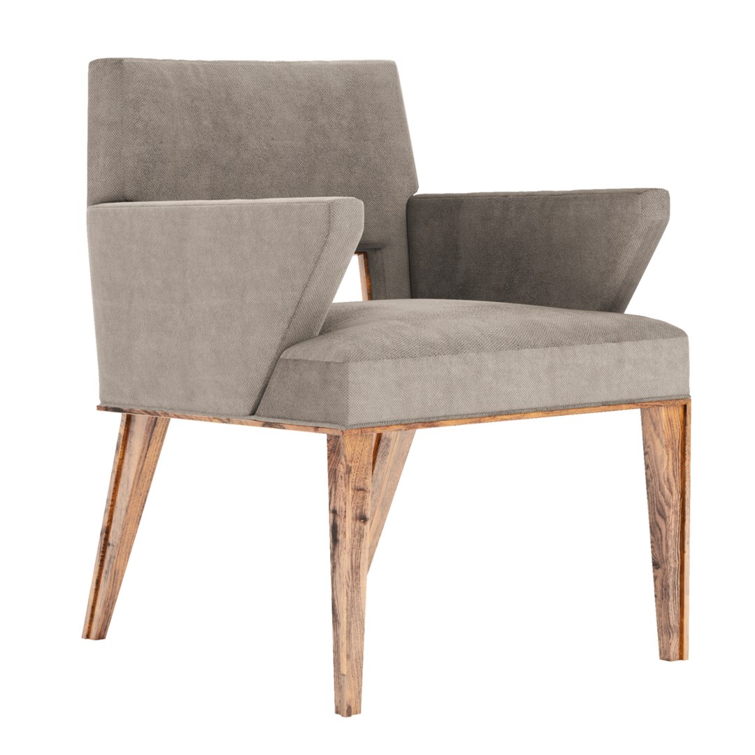 3D Brightchair Armchair In Cubist Style Model - TurboSquid 1852304