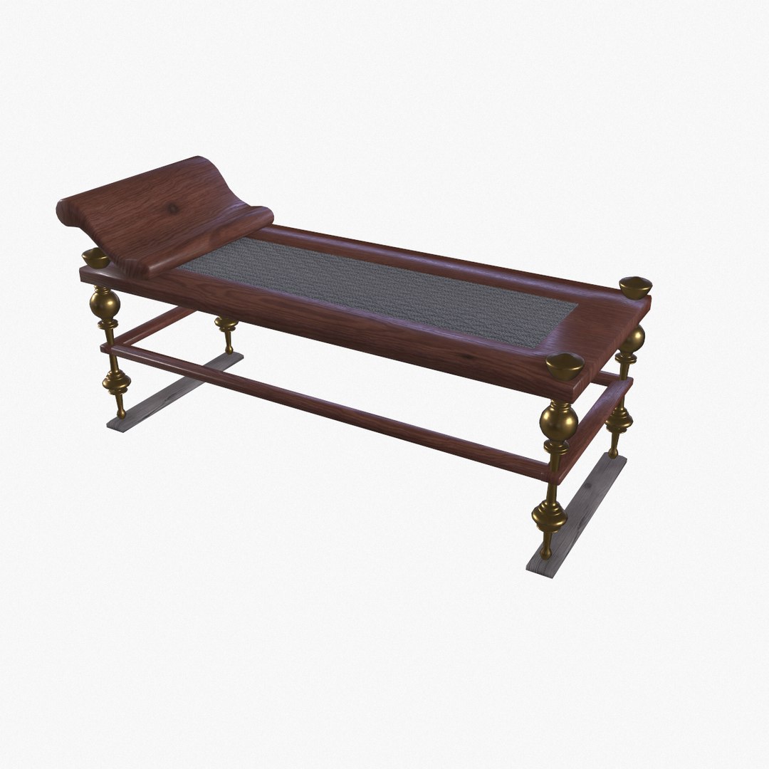 Roman Couch - Lectus Tricliniaris 3D Model - TurboSquid 1860397