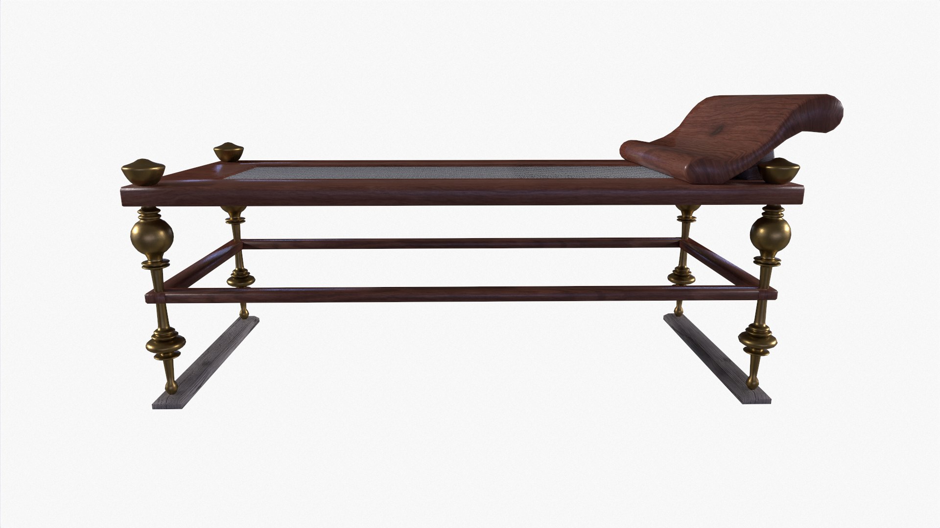 Roman Couch - Lectus Tricliniaris 3D Model - TurboSquid 1860397