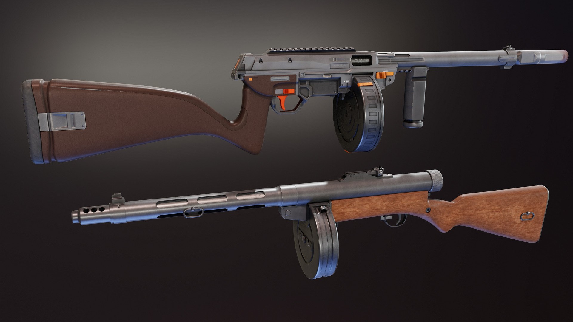 Suomi KP31 3D Model - TurboSquid 2252640