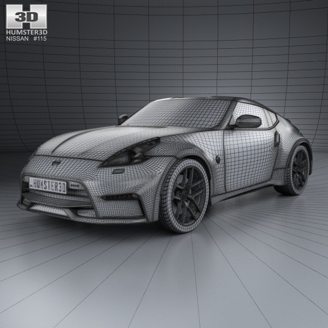 Nissan 370z 370 3D Model - TurboSquid 1192573