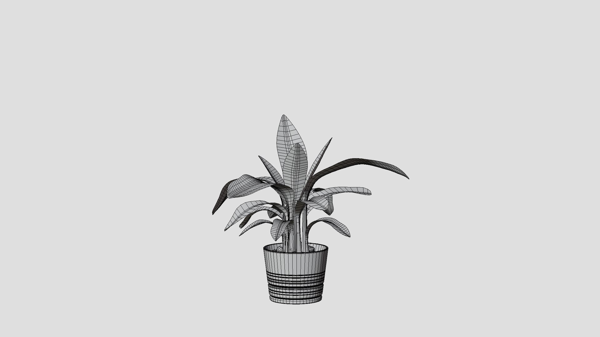 MUSKOT Plants Pots Set 3D Model - TurboSquid 1878920