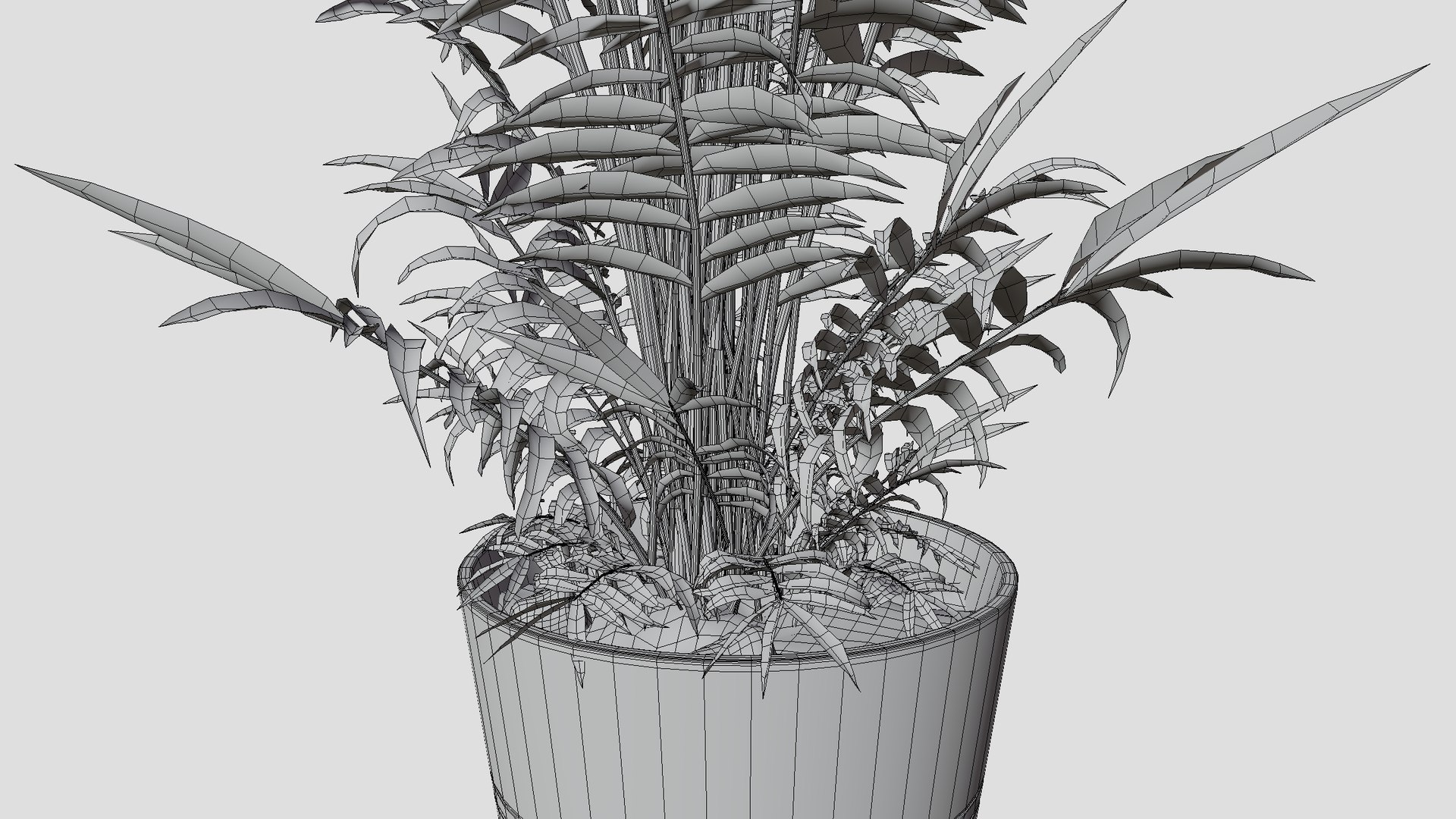 MUSKOT Plants Pots Set 3D Model - TurboSquid 1878920