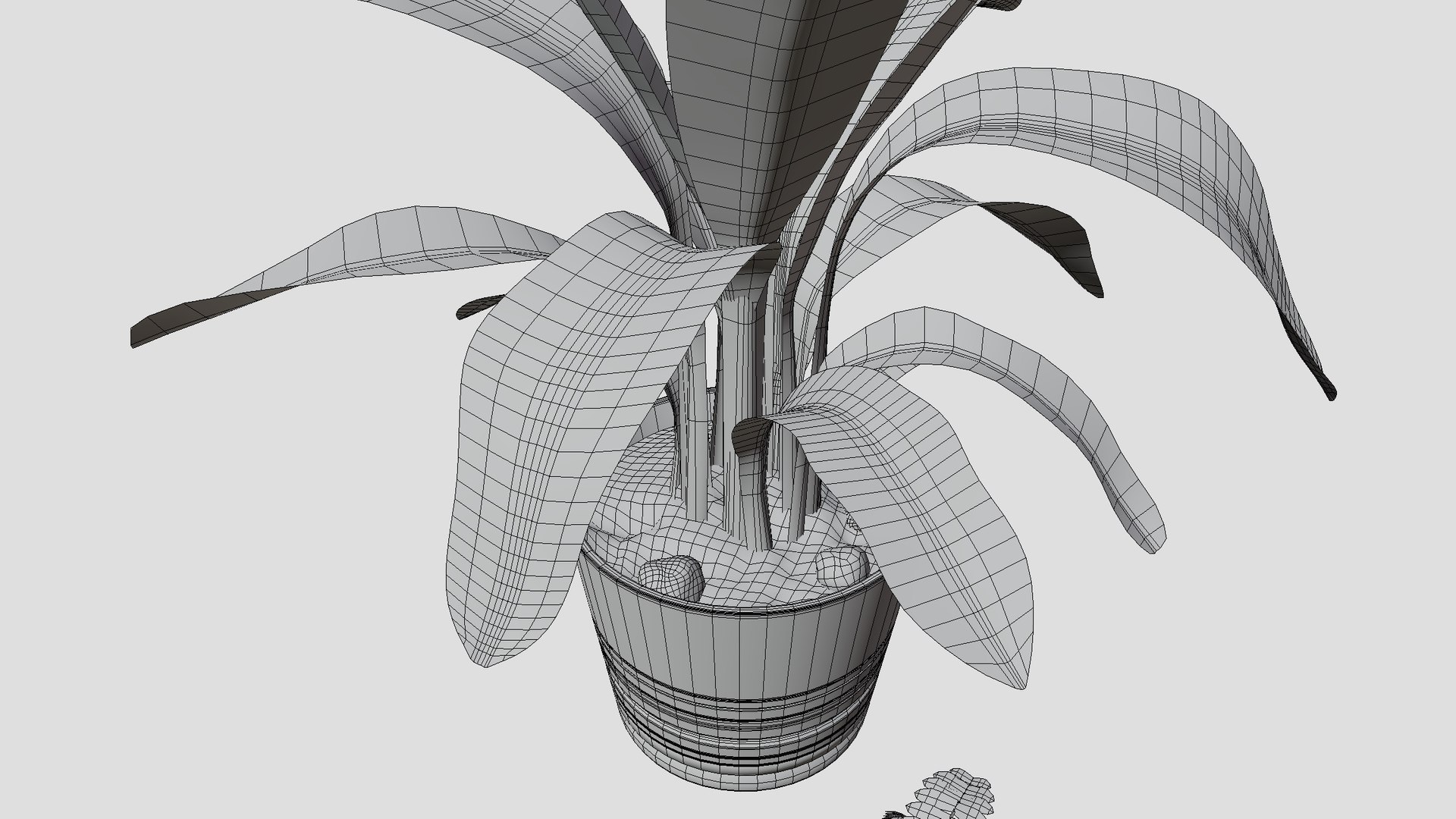 MUSKOT Plants Pots Set 3D Model - TurboSquid 1878920