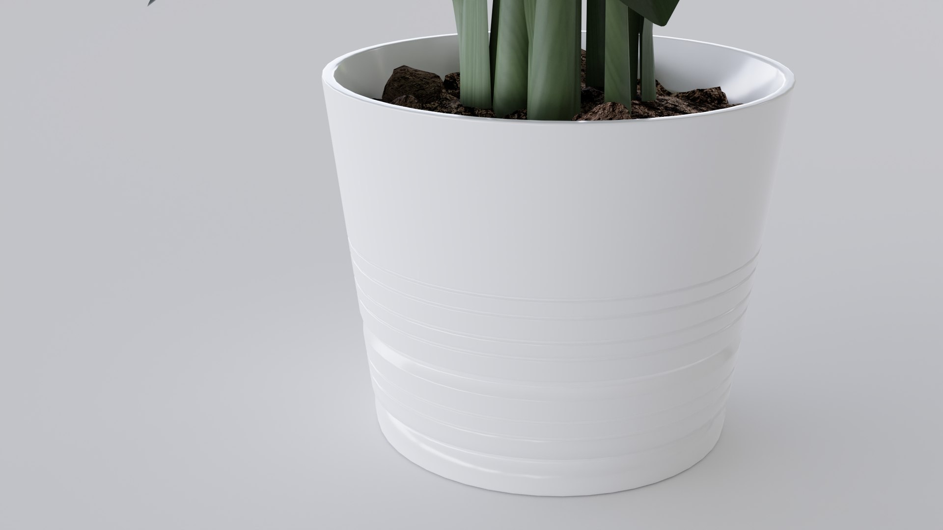 MUSKOT Plants Pots Set 3D Model - TurboSquid 1878920