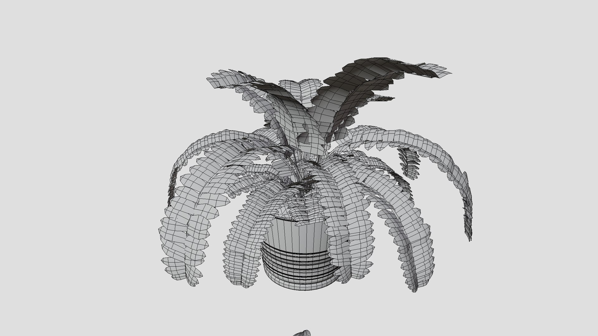 MUSKOT Plants Pots Set 3D Model - TurboSquid 1878920