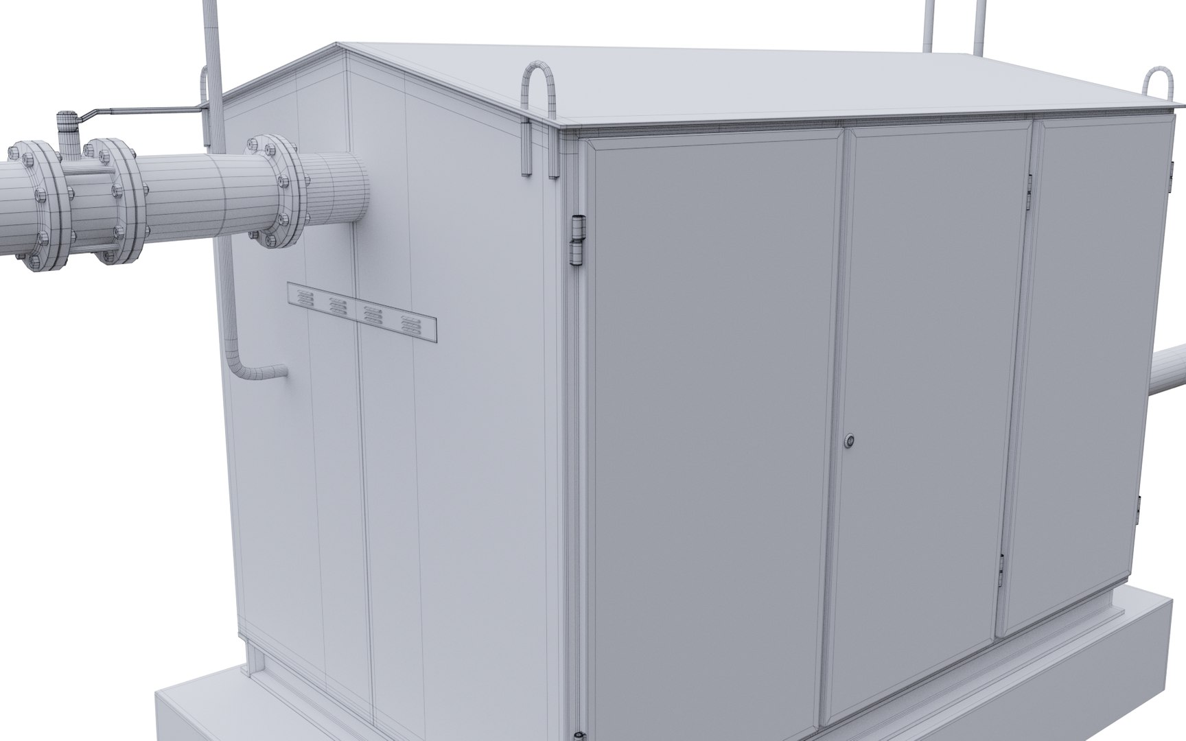 Old Gas Distributor 3D - TurboSquid 1258028