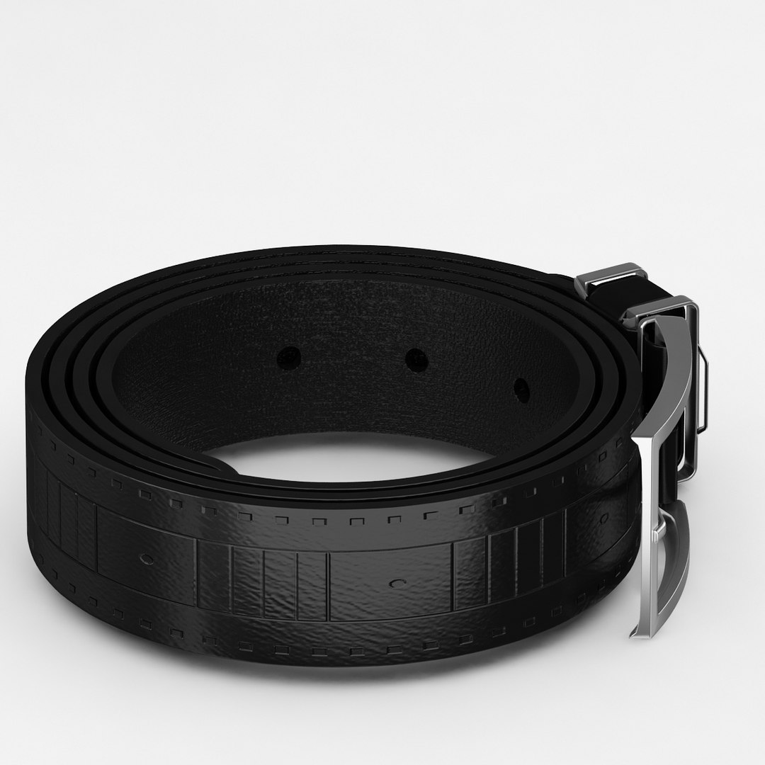 3d Model Belt Realistic Studio