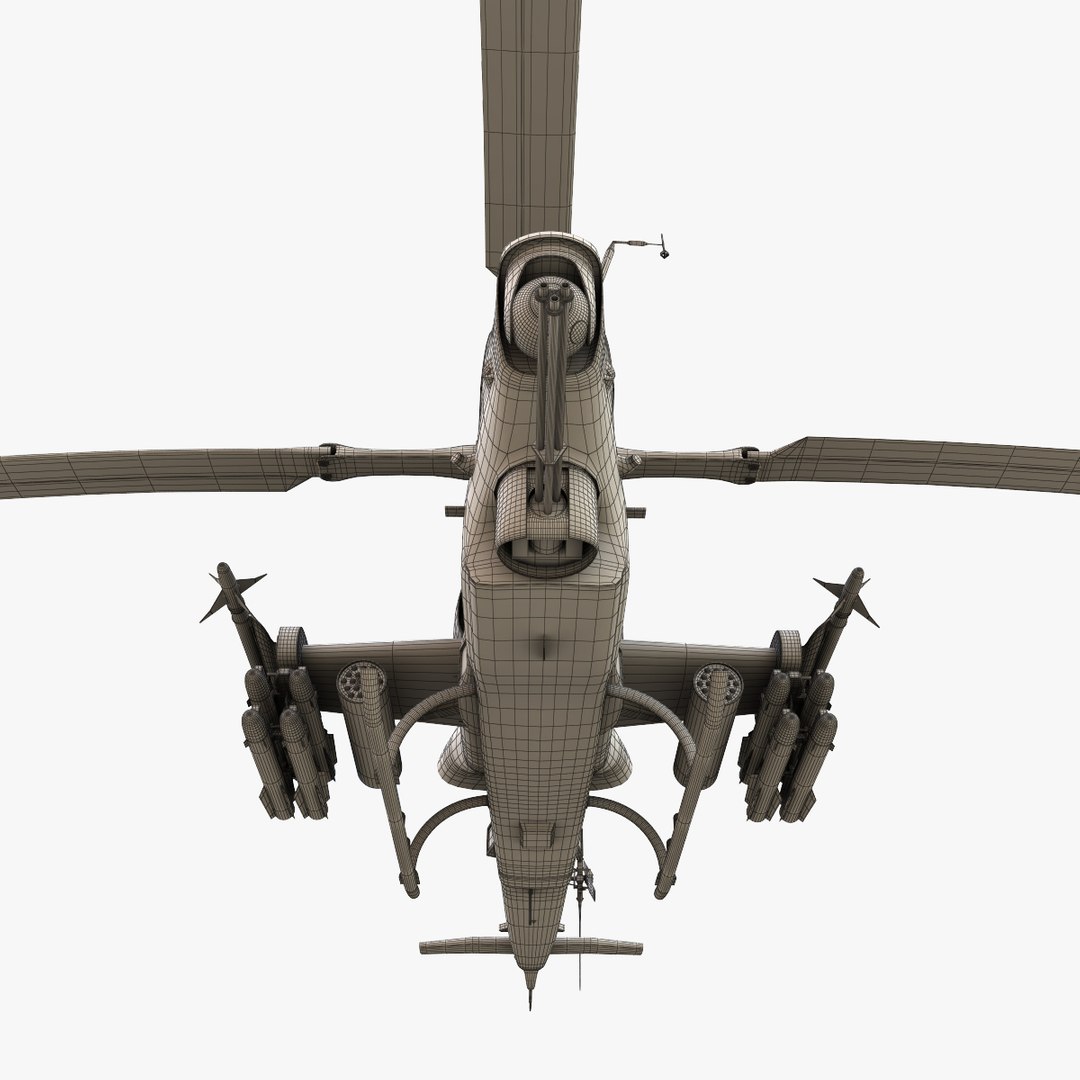 Bell Viper Helicopter 3D Model - TurboSquid 1480993
